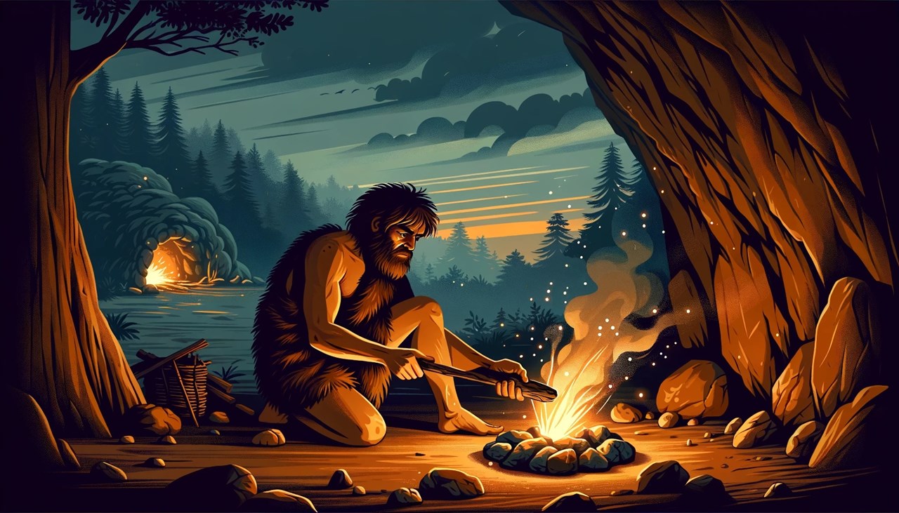 How Prehistoric Humans Discovered Fire Making - Archaeologs