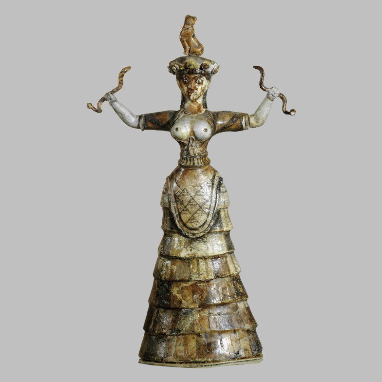 Snake Goddess - Archaeologs